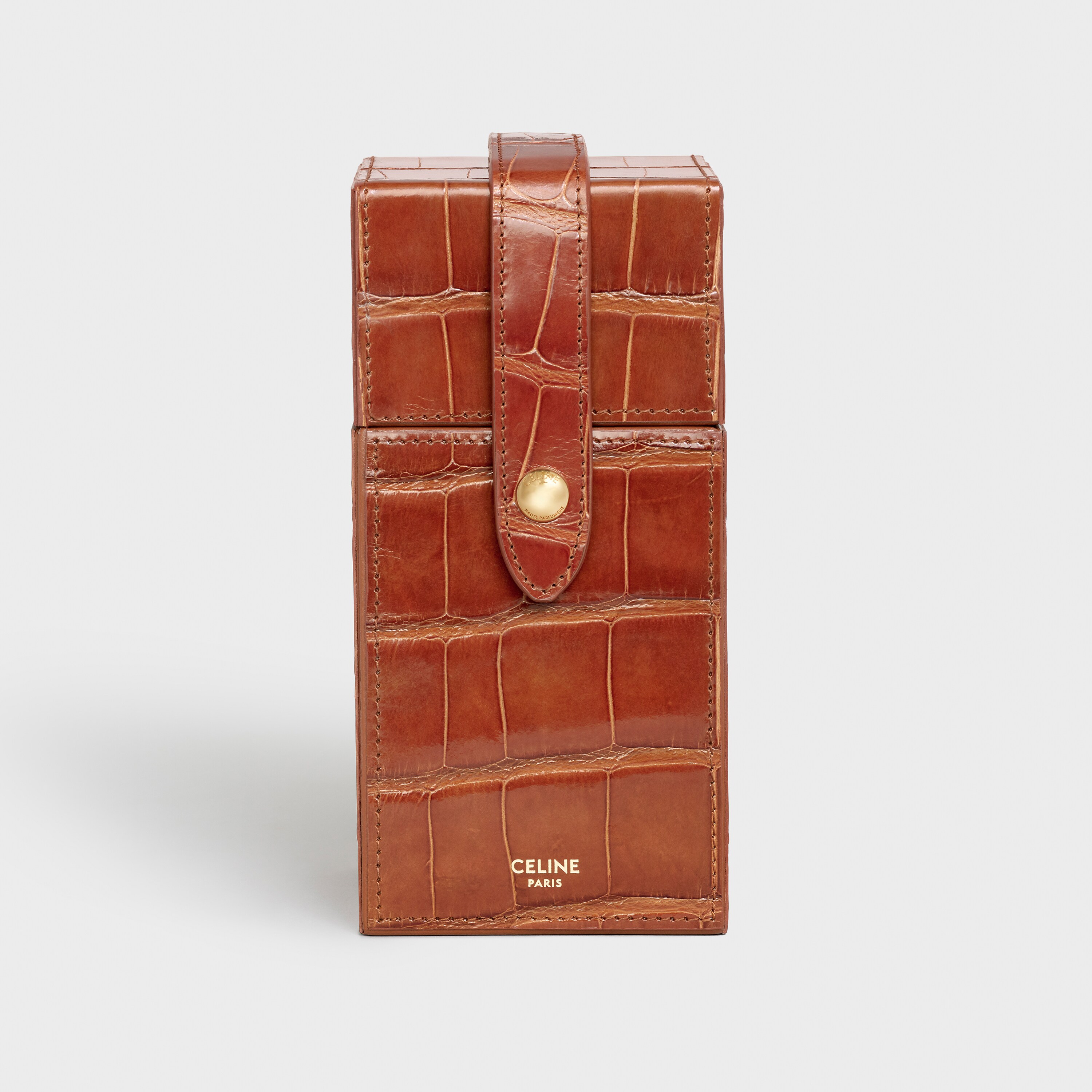 CASE 1 PERFUME 200ML IN ALLIGATOR - TAN | CELINE