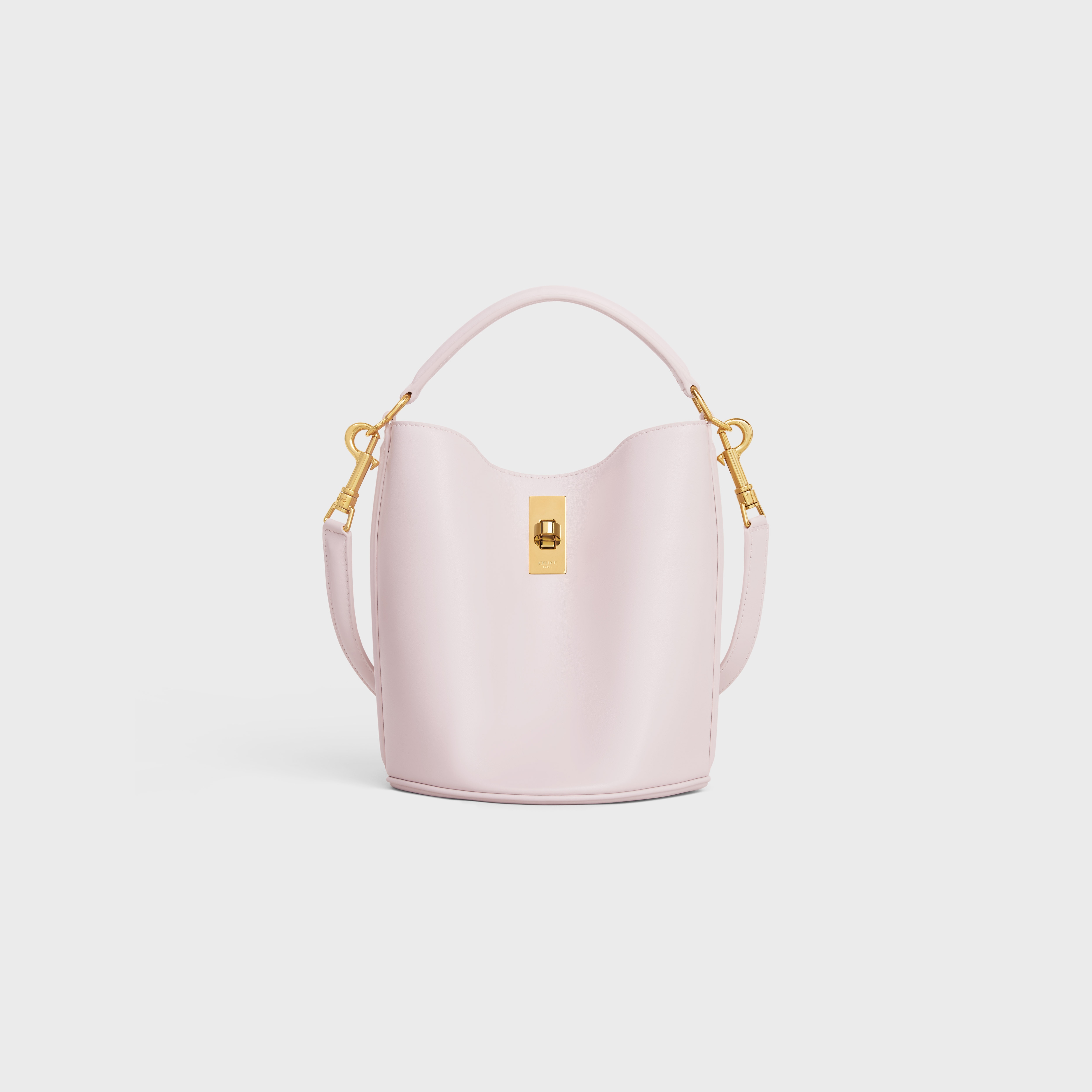 TEEN BUCKET 16 IN SMOOTH CALFSKIN - POUDRÉ | CELINE