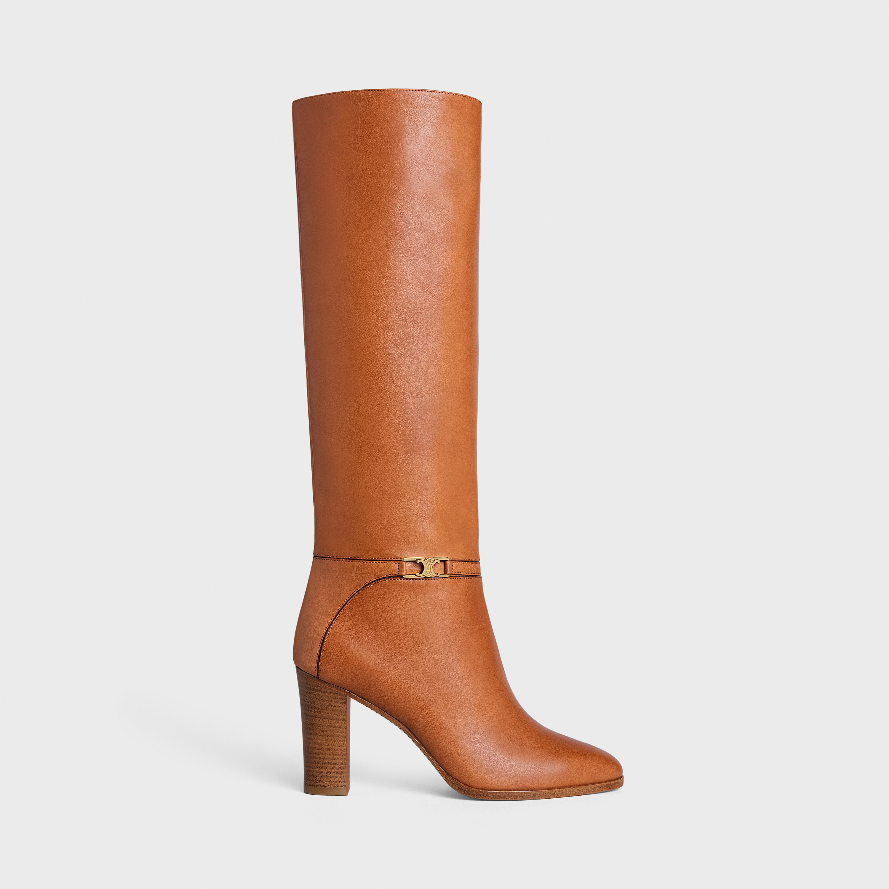 Claude Boot in Calfskin - Tan | CELINE