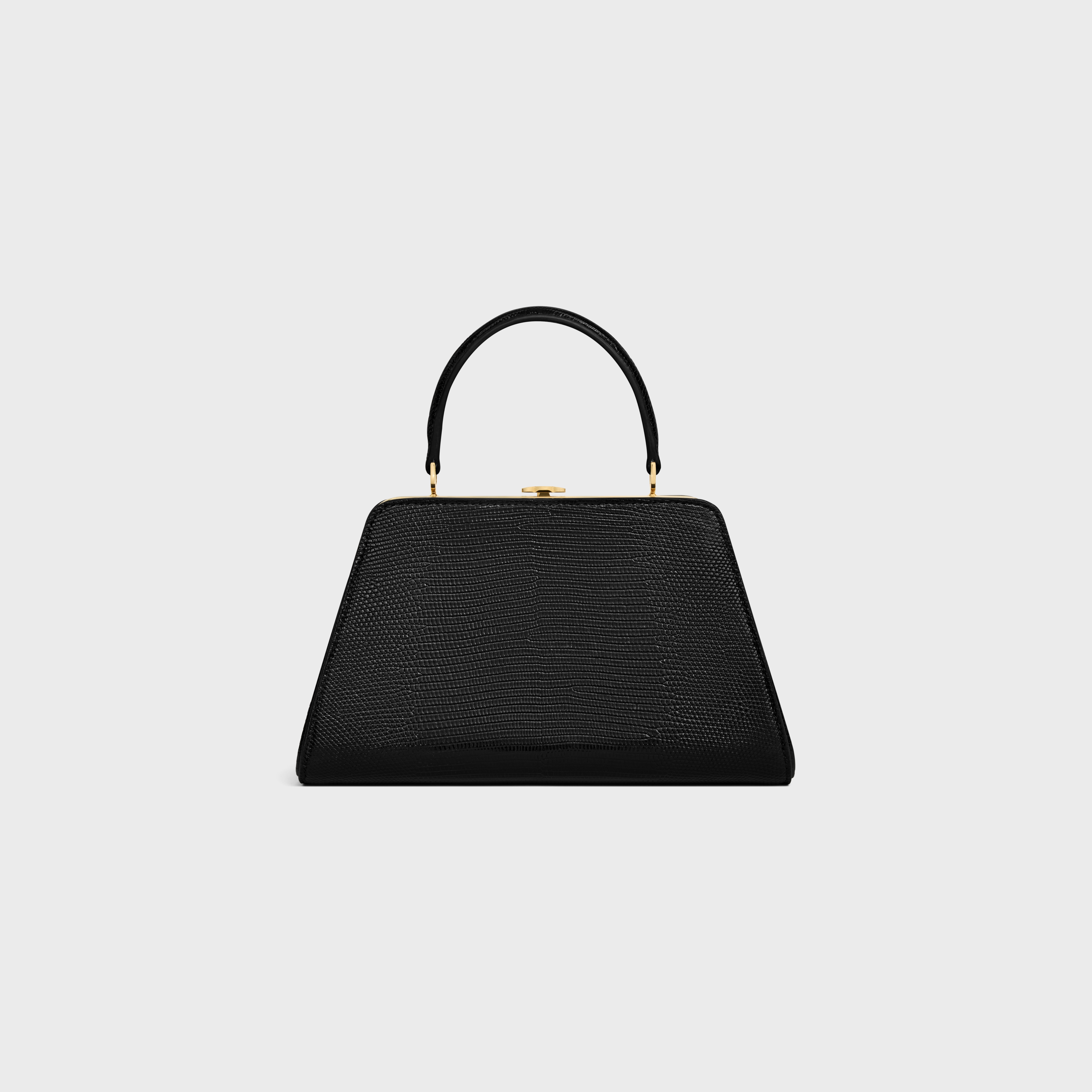 MINI CELINE ANTOINETTE IN Lizard - BLACK | CELINE
