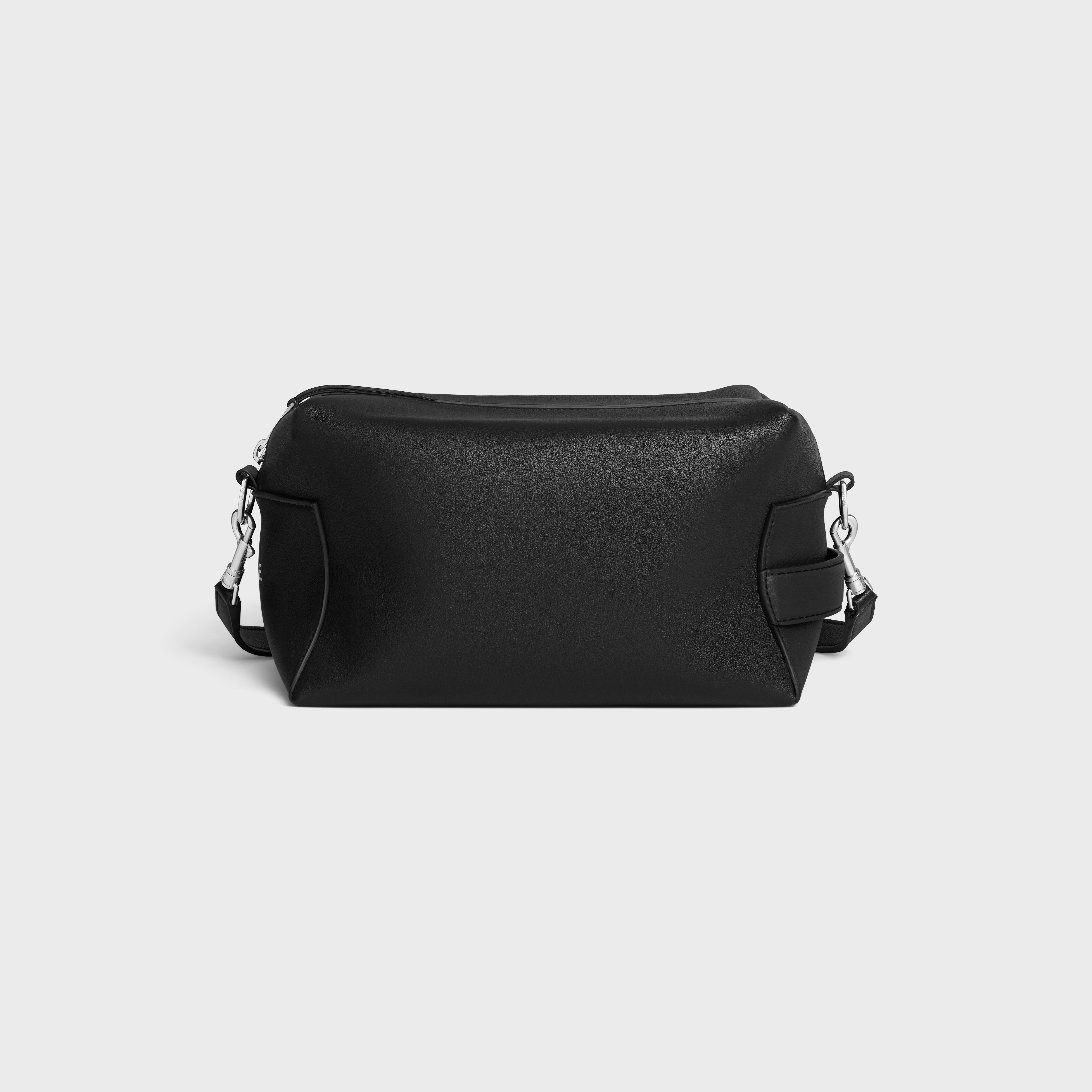 BOLSO MESSENGER TAKE AWAY DE PIEL DE BECERRO LISA - NEGRO | CELINE