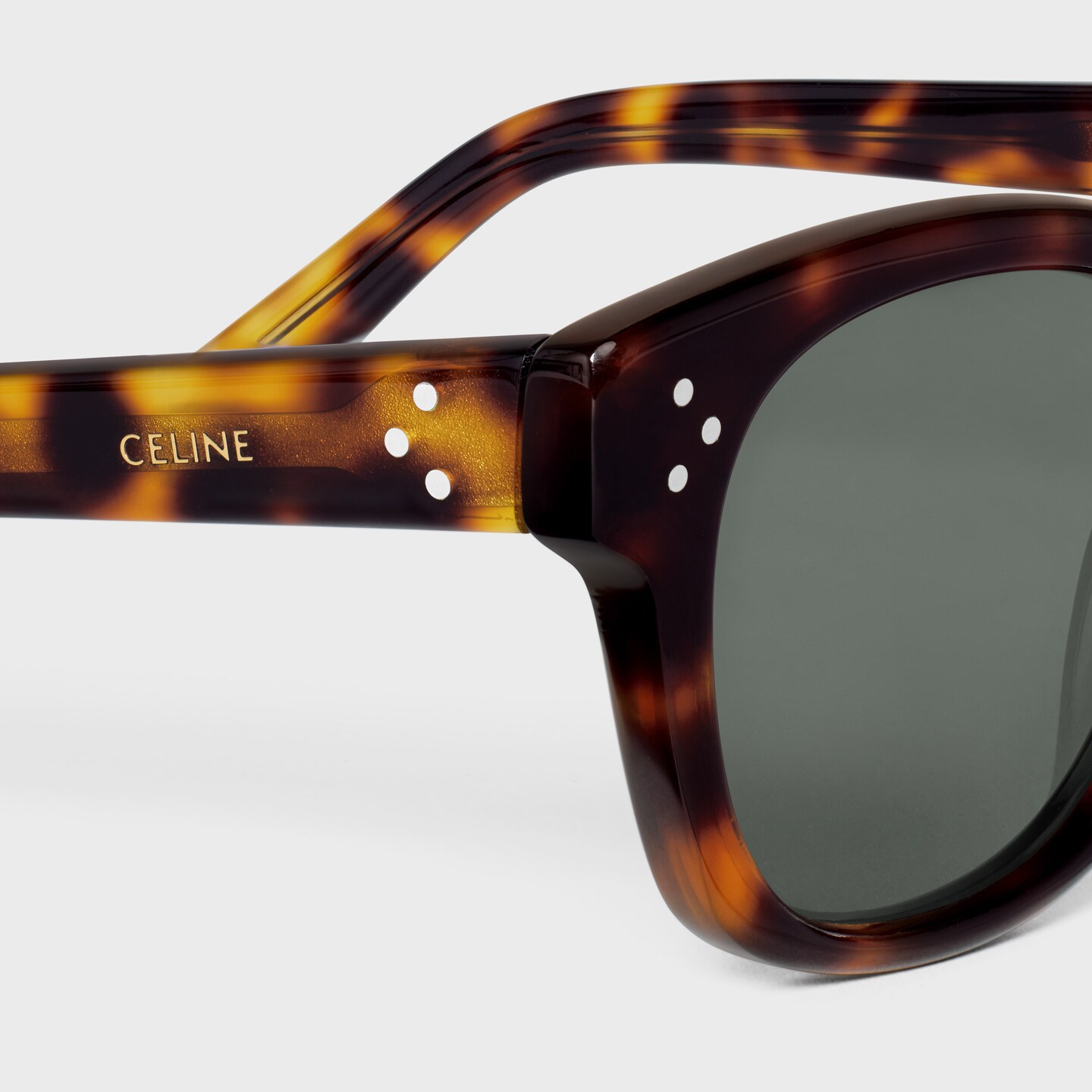 LUNETTES DE SOLEIL BLACK FRAME 42 ACÉTATE - HAVANE FONCÉ | CELINE