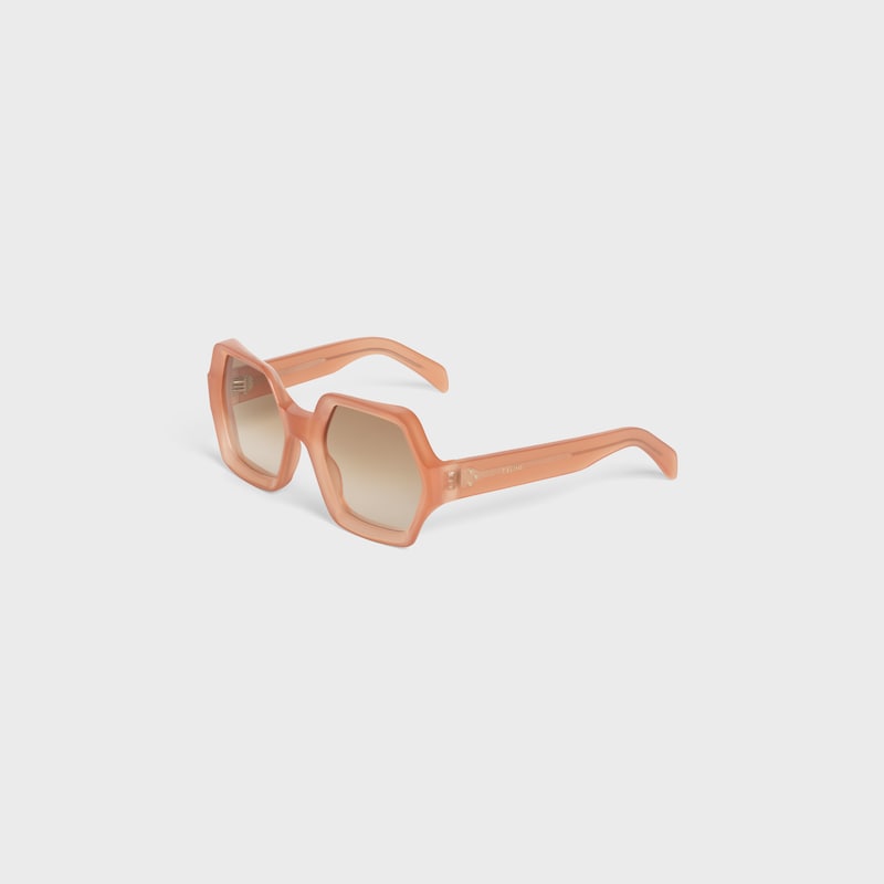 Oversized S131 sunglasses in Acetate - null | CELINE