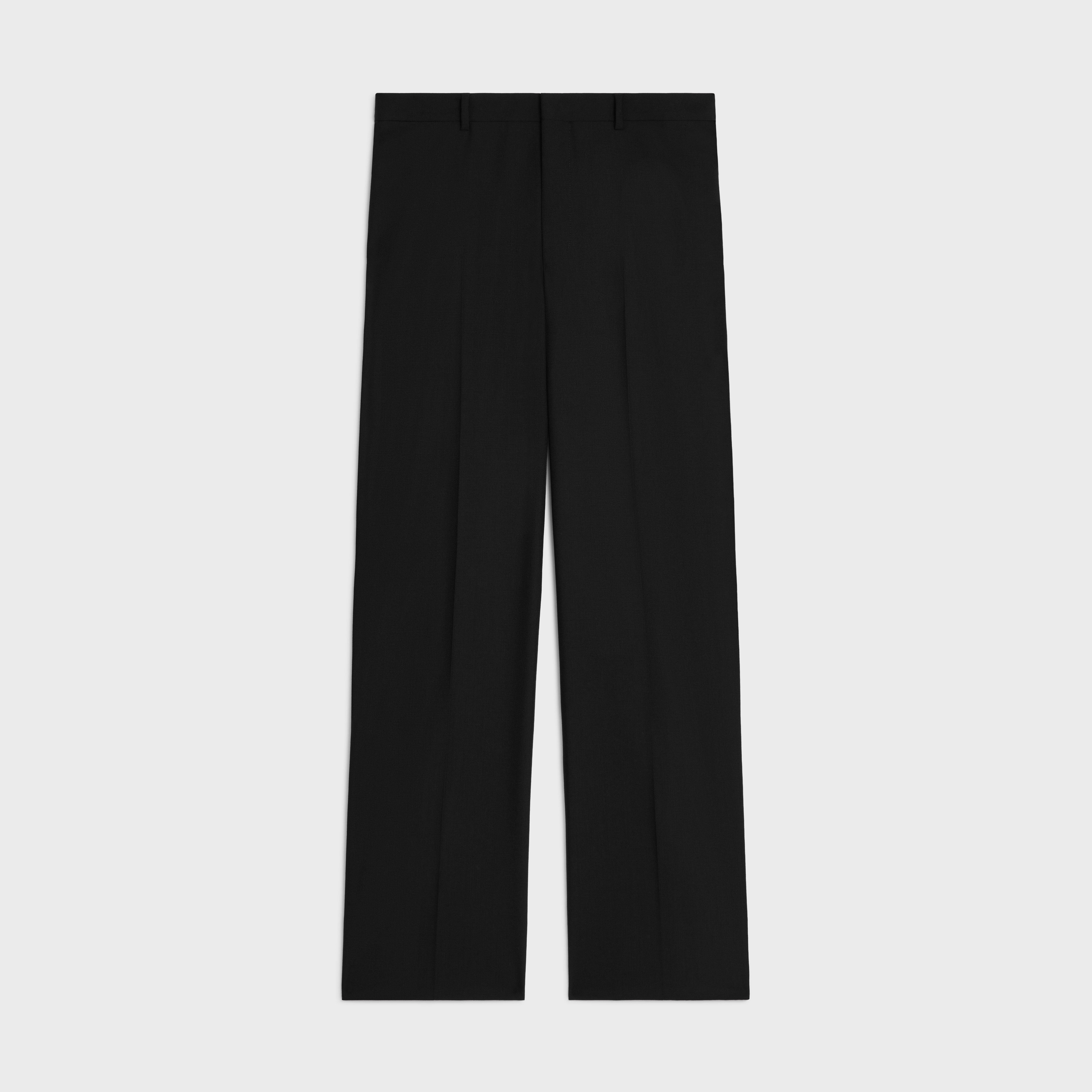 PANTALONES ETHAN DE LANA DE MOHAIR - NEGRO | CELINE