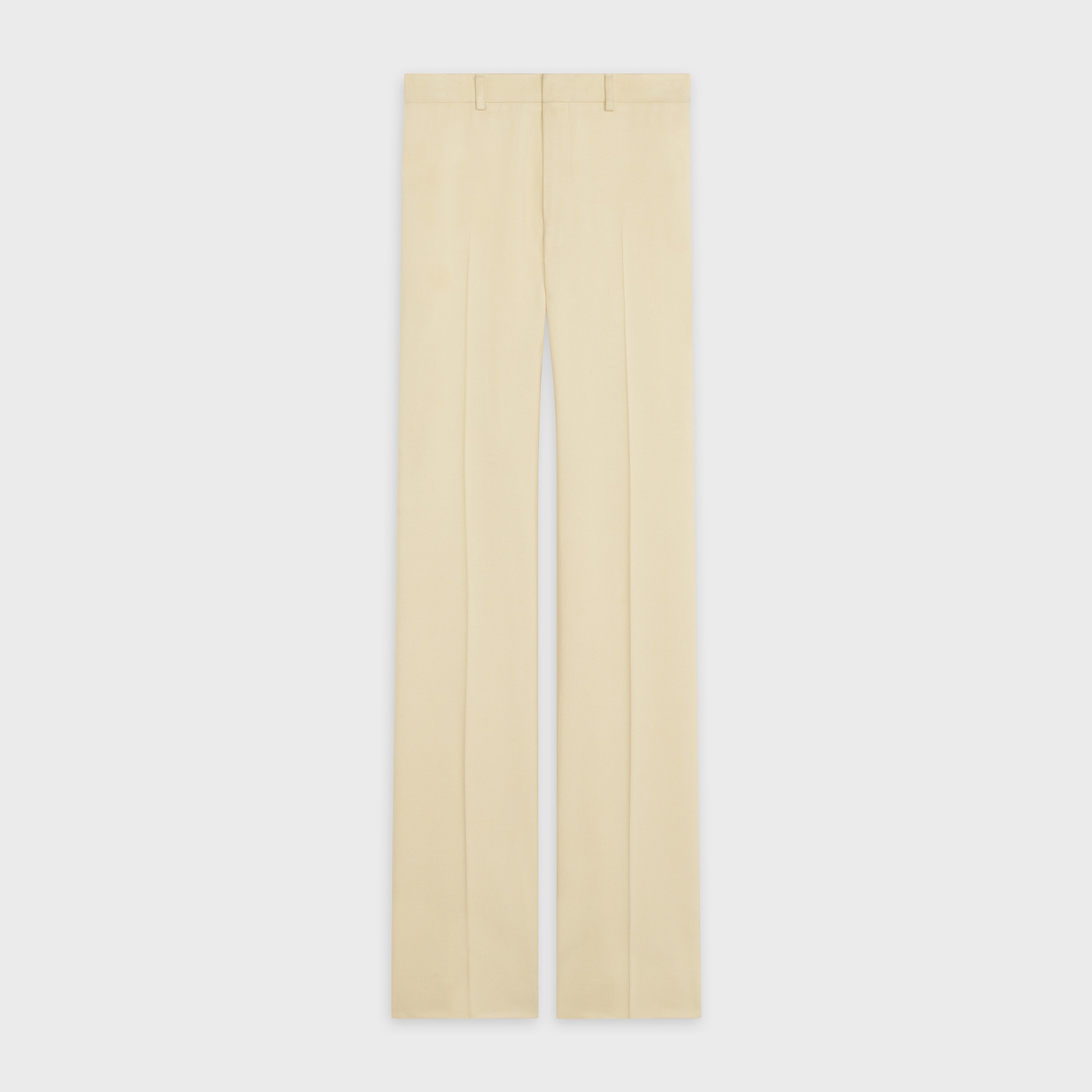 pantalón Panamá flare de seda - null | CELINE