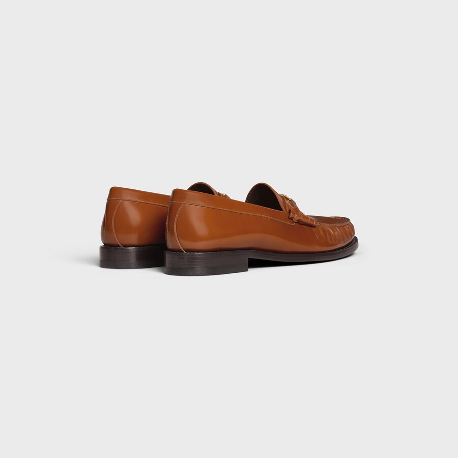 CELINE LUCO TRIOMPHE LOAFER IN POLISHED BULL - | CELINE