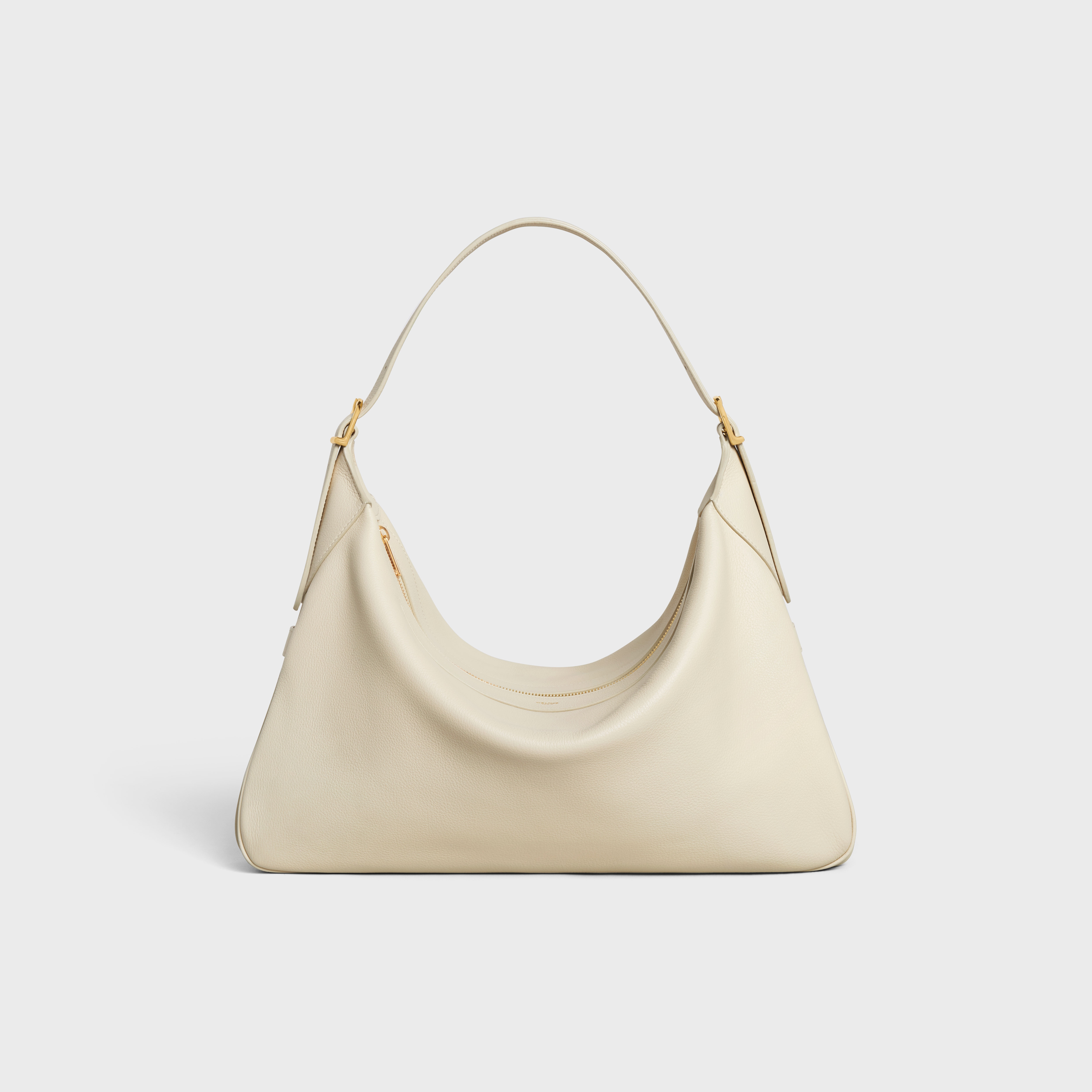 large romy in Supple Calfskin - Limestone | CELINE