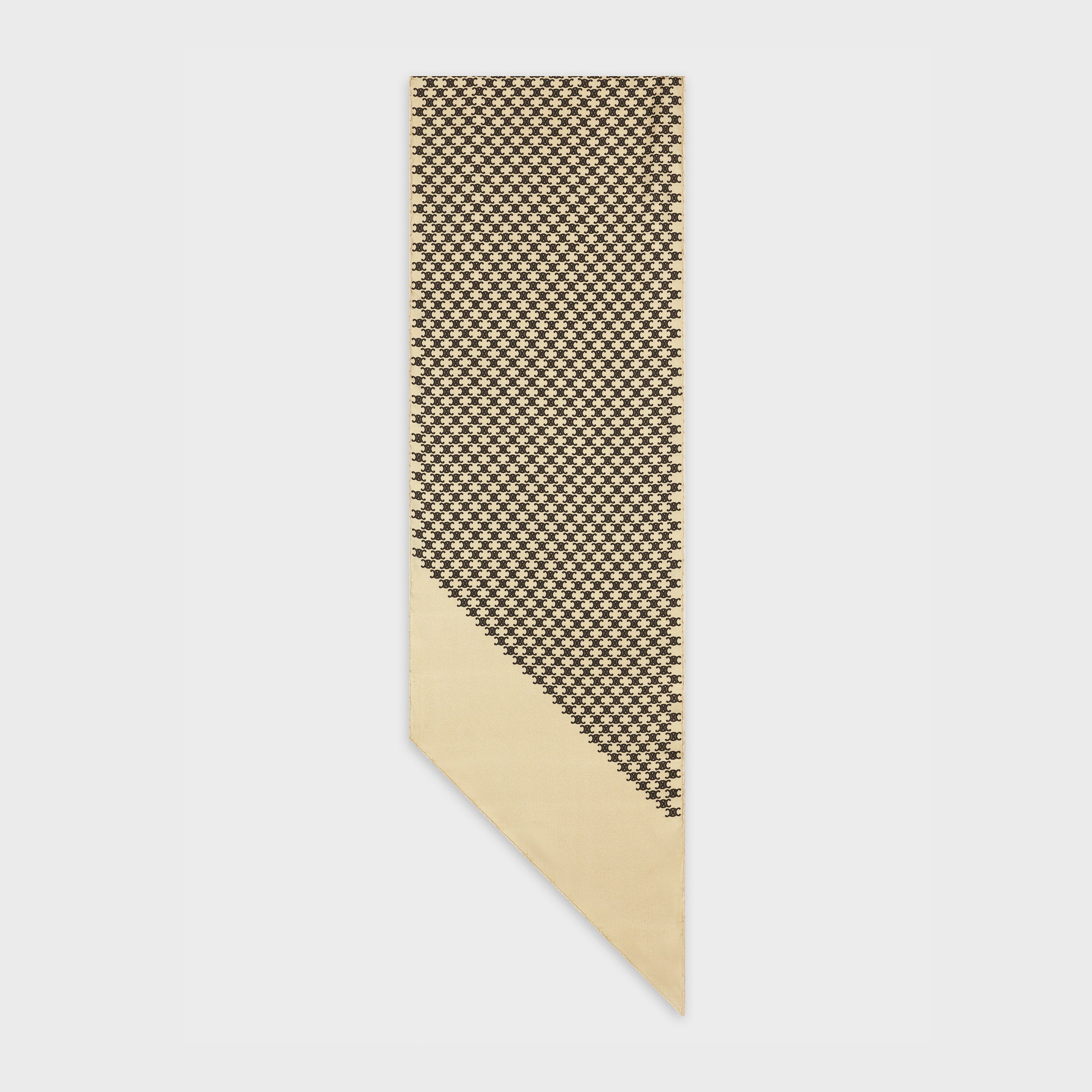 PRINTED SILK SCARF - null | CELINE