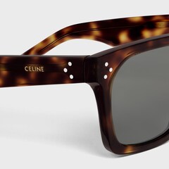 BLACK FRAME 45 SUNGLASSES IN ACETATE - CARAMEL HAVANA | CELINE