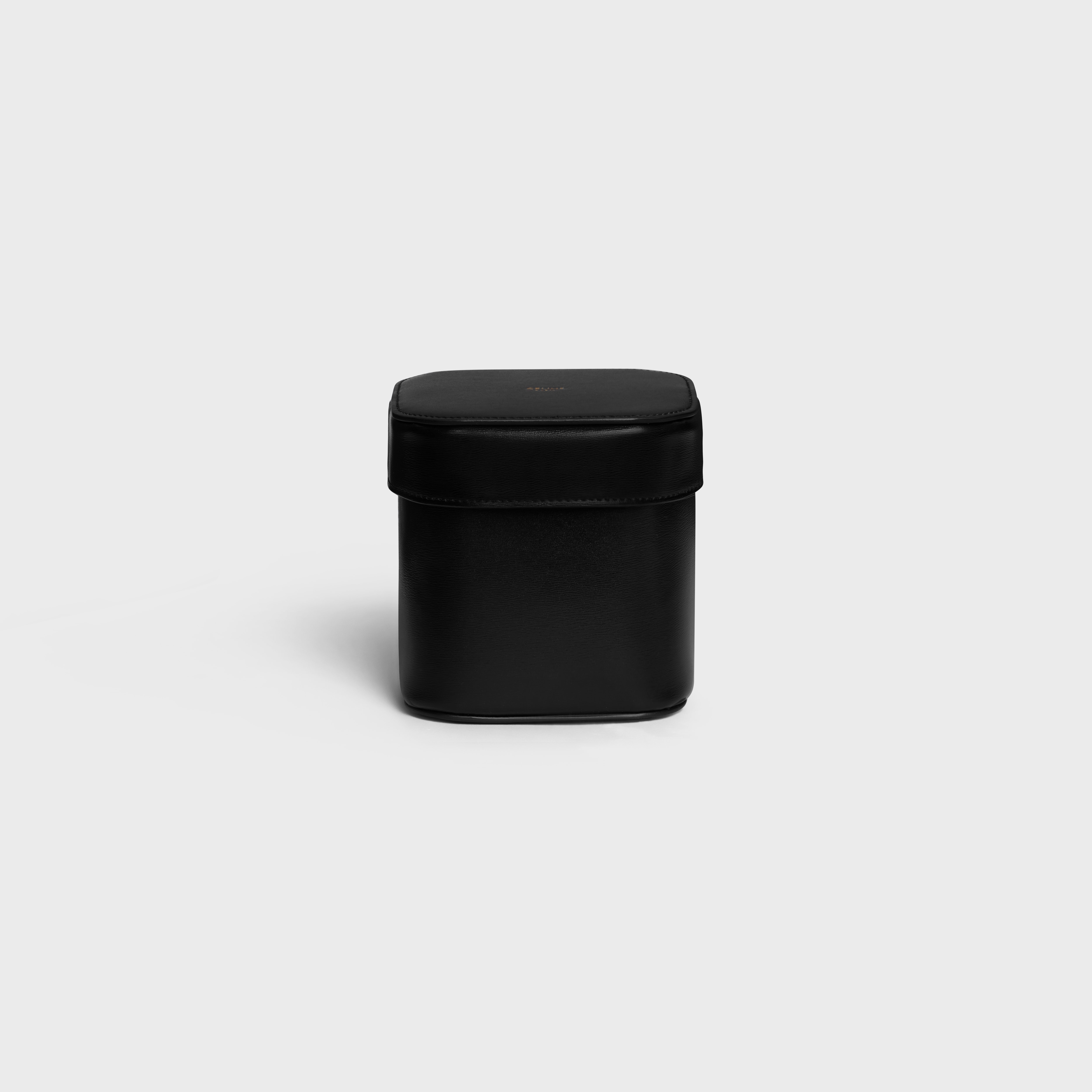 Small Box in Shiny Calfskin - BLACK | CELINE