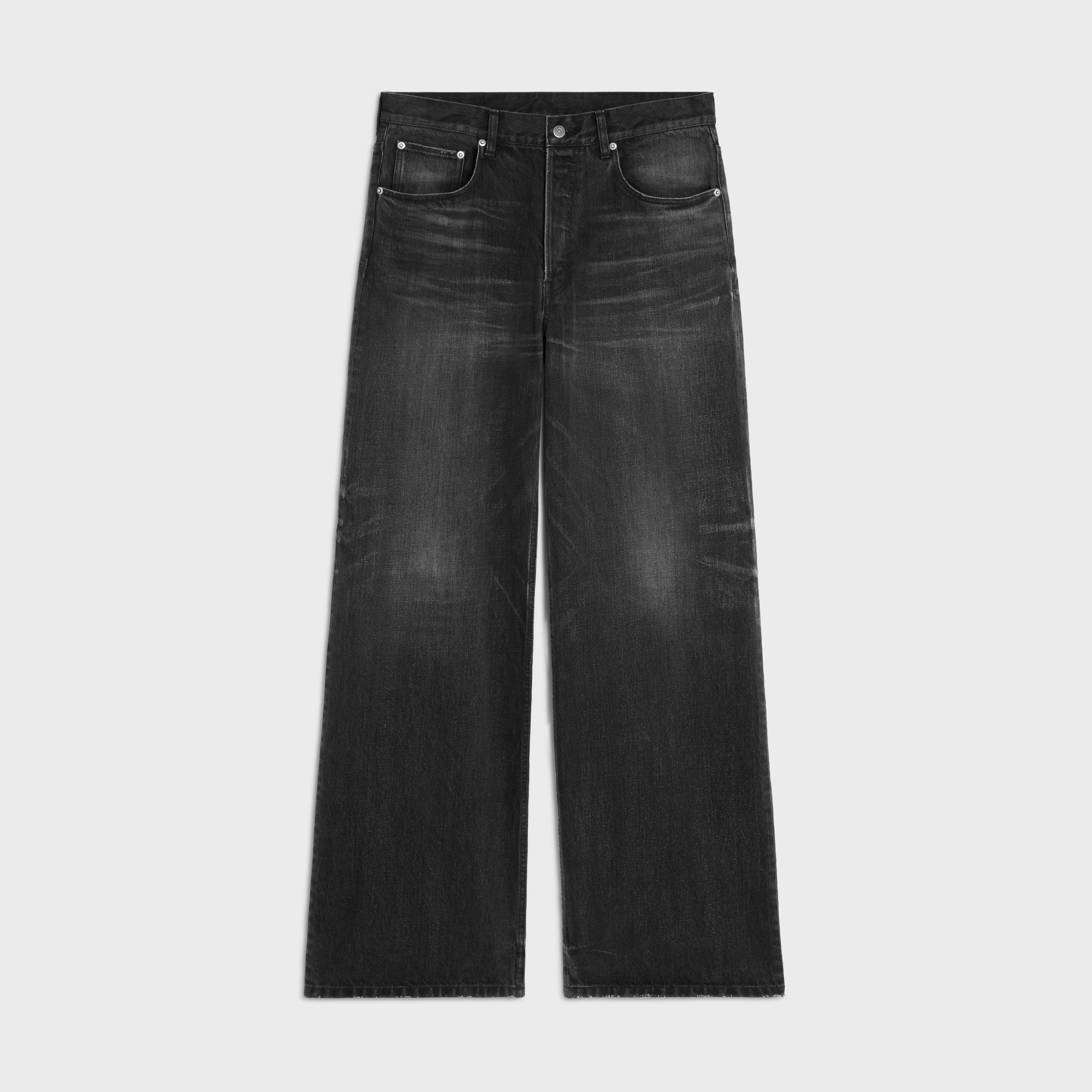 max jeans in cotton denim - NEW MAX BLACK WASH + PATCH DEB | CELINE