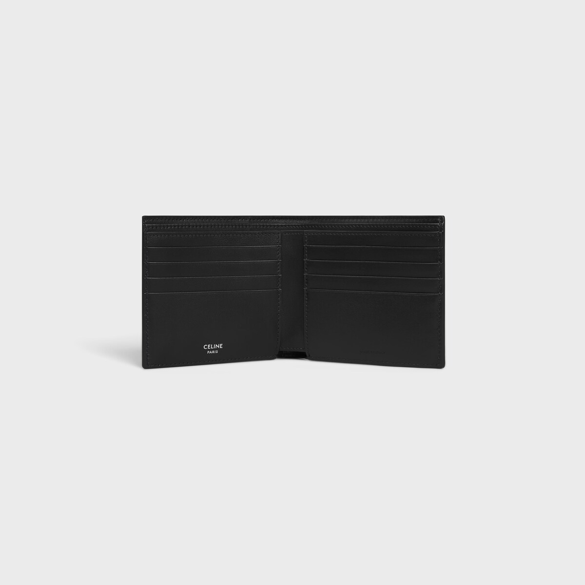 2단 지갑 - 트리옹프 캔버스 & 카프스킨 - BEIGE | CELINE | 셀린느