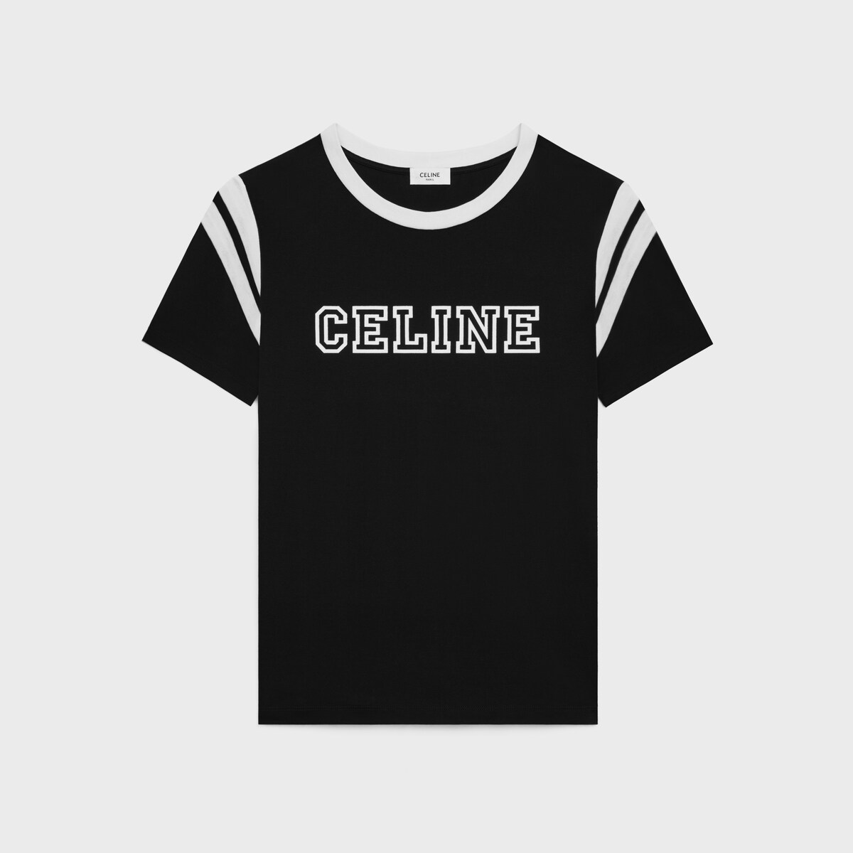 CELINE LOOSE T-SHIRT IN COTTON JERSEY - | CELINE