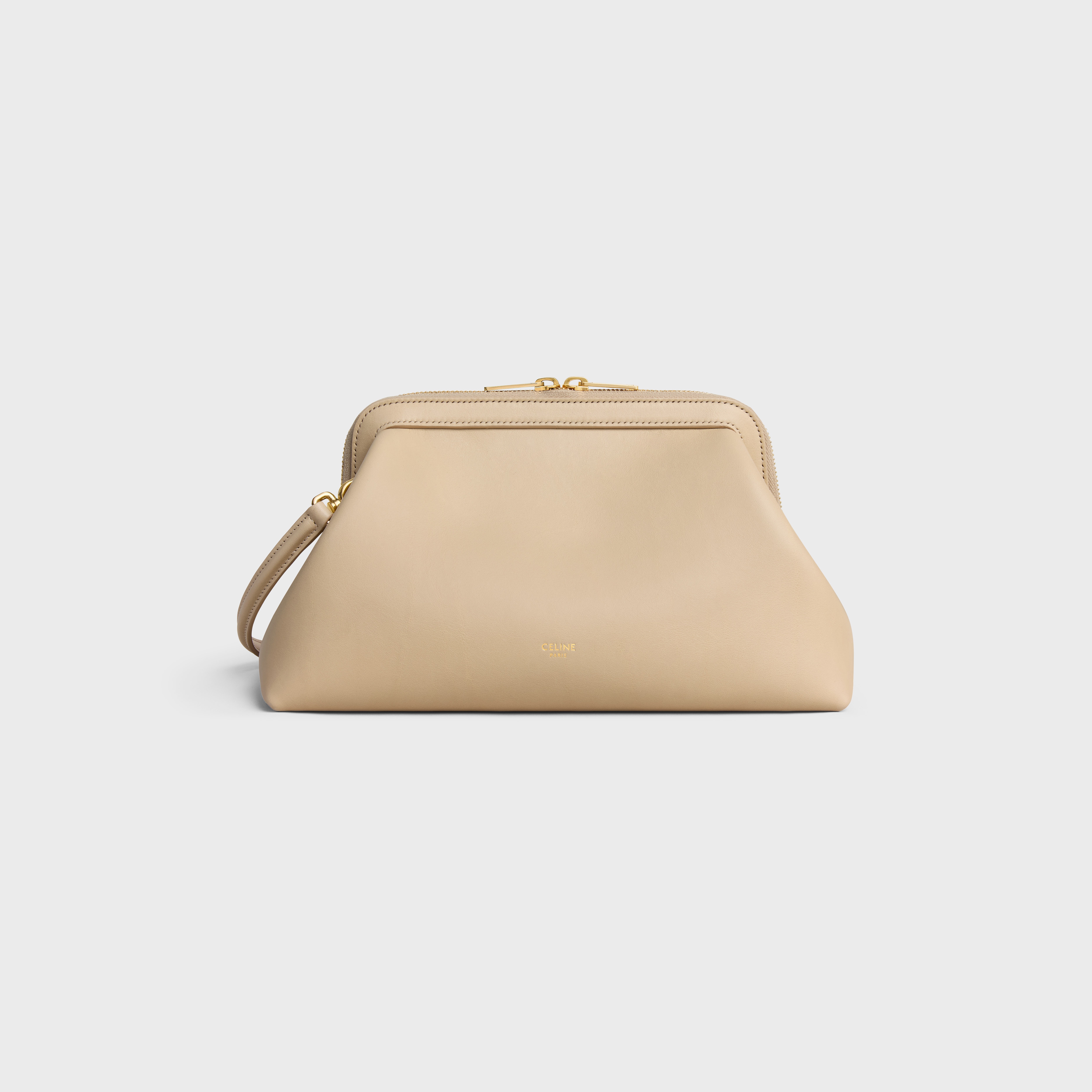 SMALL DOCTOR POUCH IN SUPPLE NATURAL CALFSKIN - DEEP IVORY | CELINE