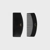 CURVED HAIR COMB IN LIZARD - BLACK | CELINE