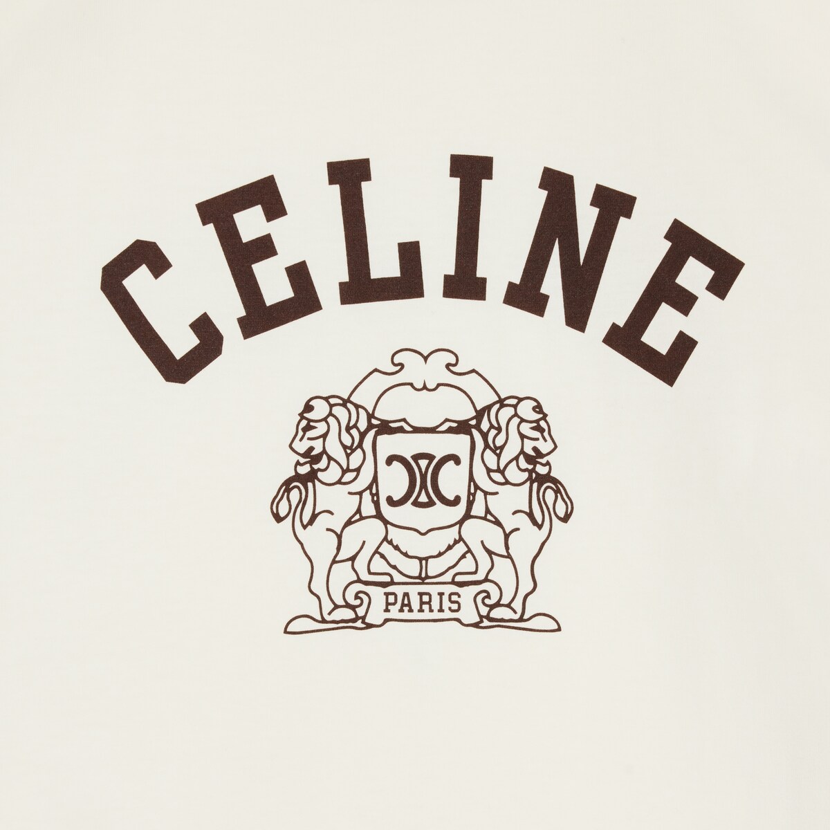 CELINE BLASON 70'S T-SHIRT IN COTTON JERSEY - | CELINE