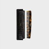 HAIR COMB WITH CASE IN POROSUS CROCODILE - BLACK | CELINE