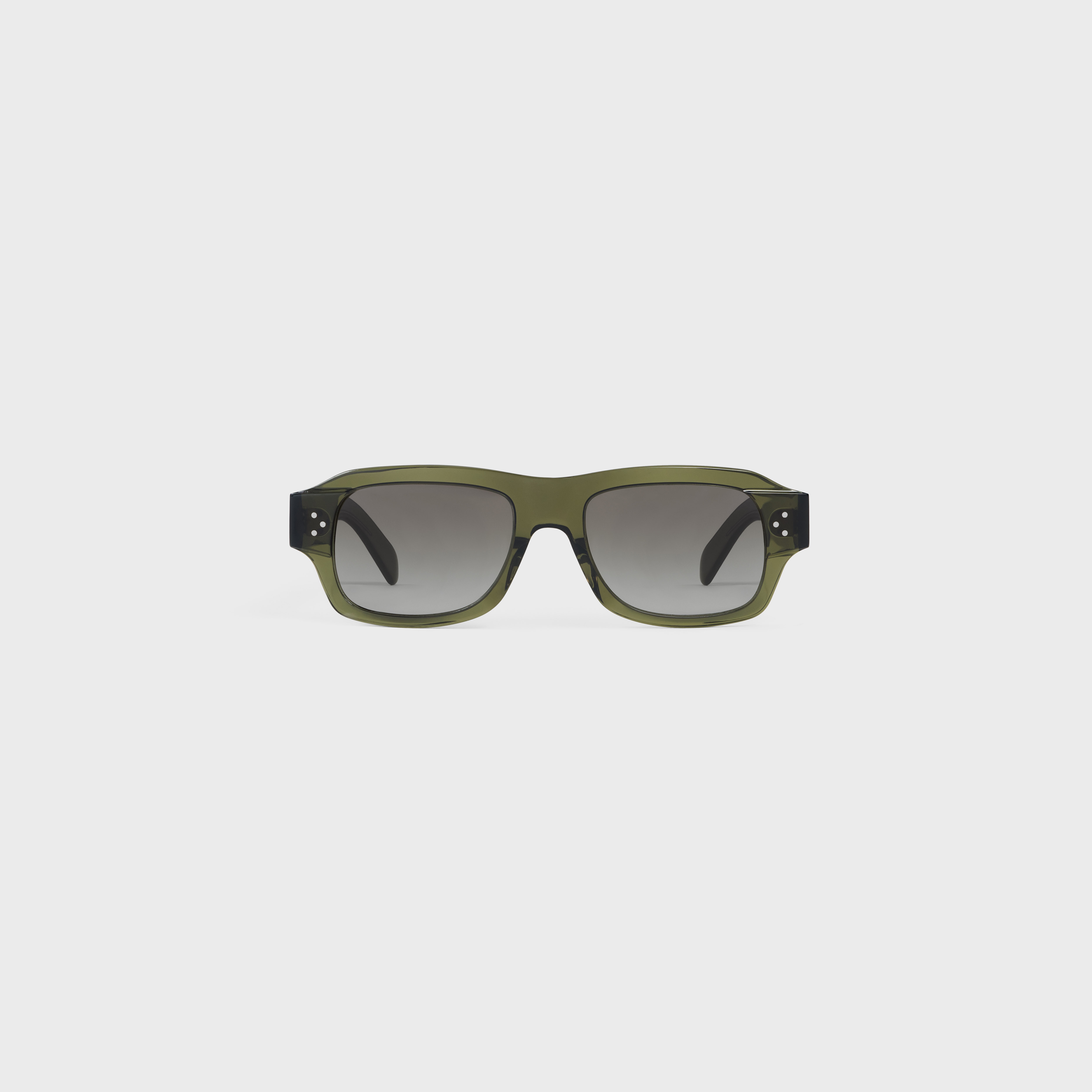 Occhiali da sole Black Frame 61 in acetato - KAKI TRASLUCIDO | CELINE