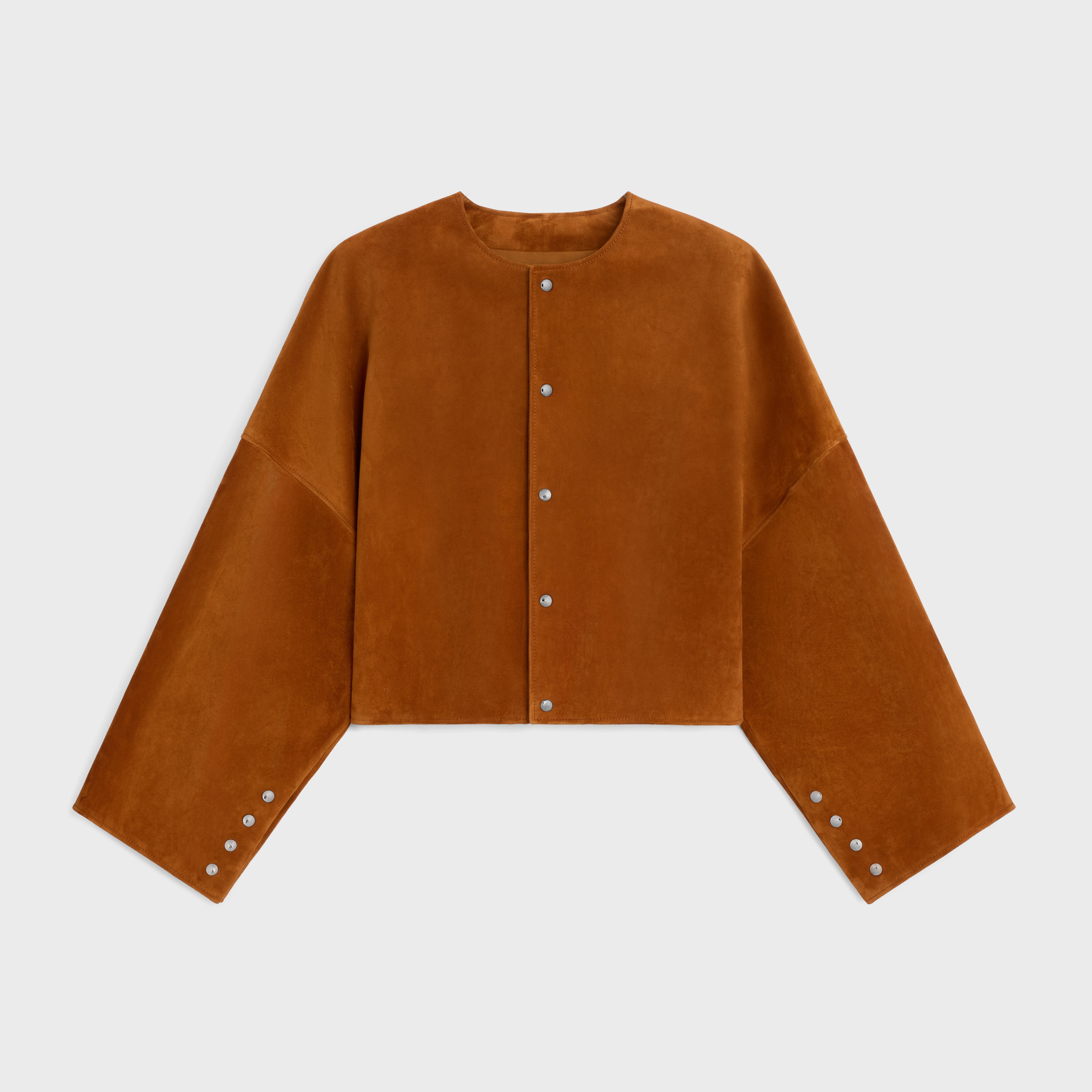cardigan jacket IN SUEDE - MOUNTAIN | CELINE