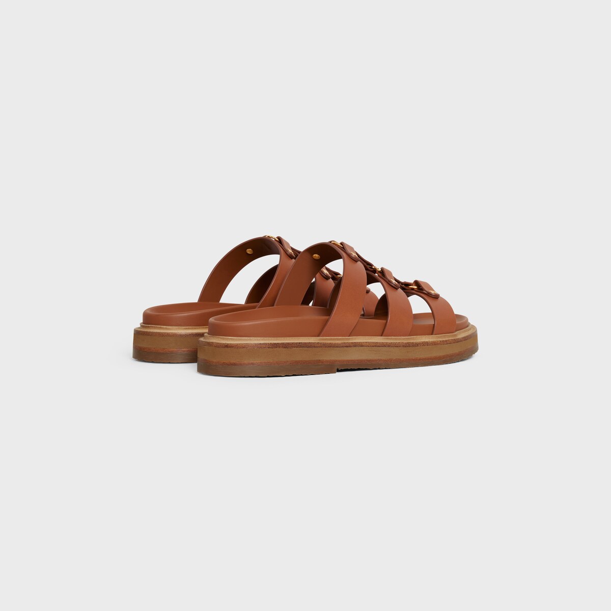 CELINE - TIPPI SLIDE IN CALFSKIN - TAN | CELINE