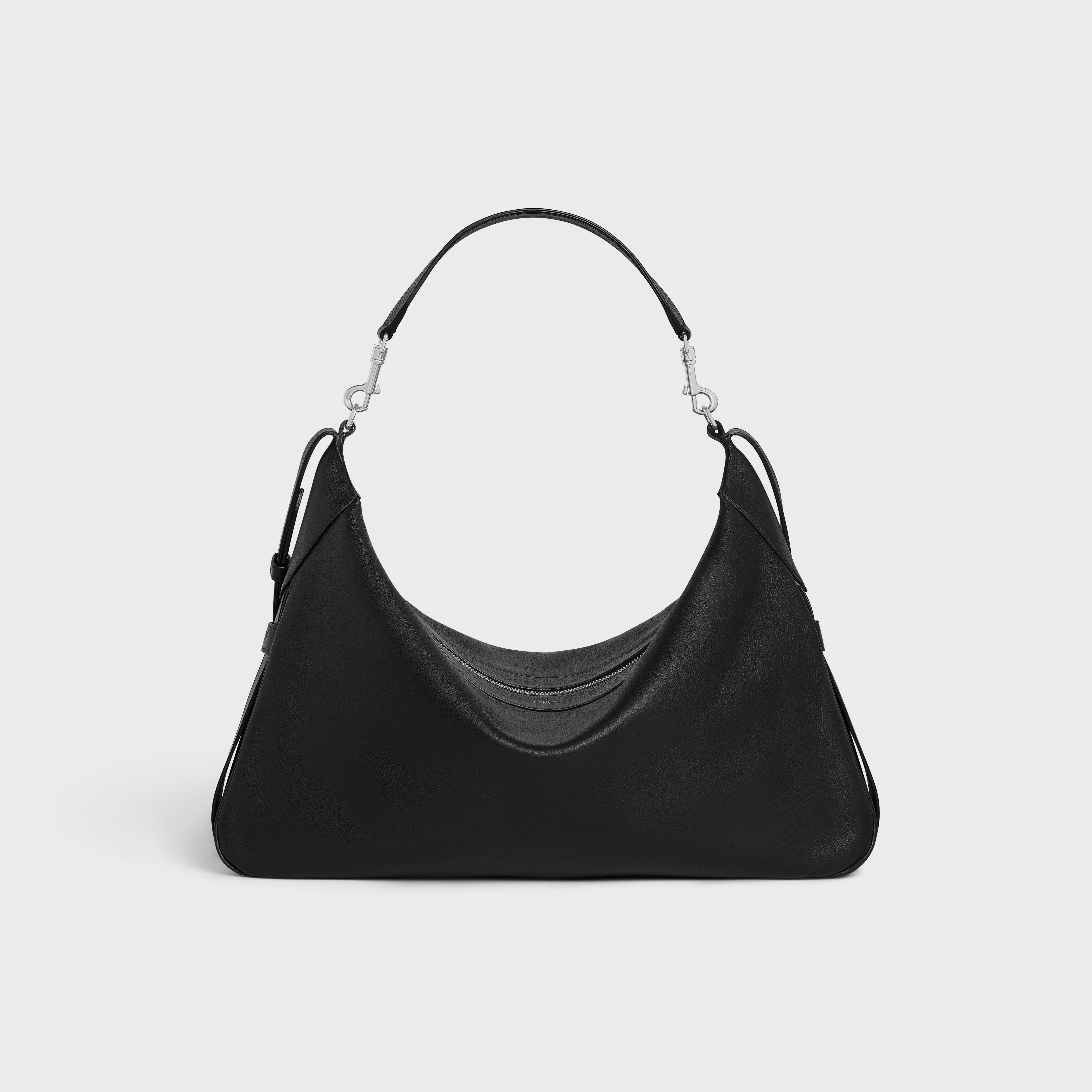 Large Romy IN SUPPLE GRAINED CALFSKIN - BLACK | CELINE